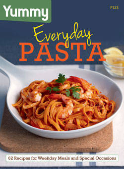 Get delicious pasta recipes from Everyday Pasta by YUMMY Books