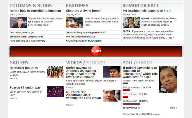 SPIN.ph aims to become the Philippines’ leading source of sports news