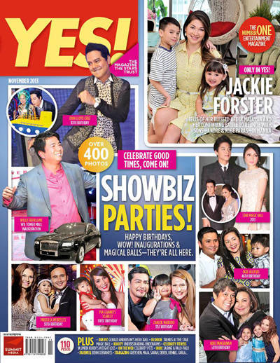 YES! celebrates good times this November