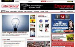 Entrepreneur goes online!