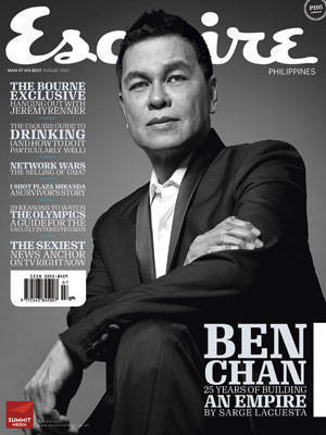 Ben Chan headlines Esquire Philippines’ Wealth Issue